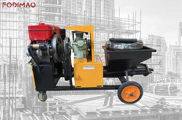 LANZADORA DE MORTERO DIESEL FMLMD1 | FODIMAQ